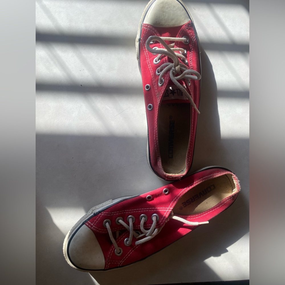 Vintage Red Converse Mule Sneakers - Gem